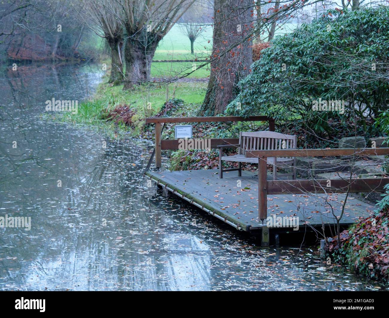 hiking at the dutch border in germany Stock Photo - Alamy