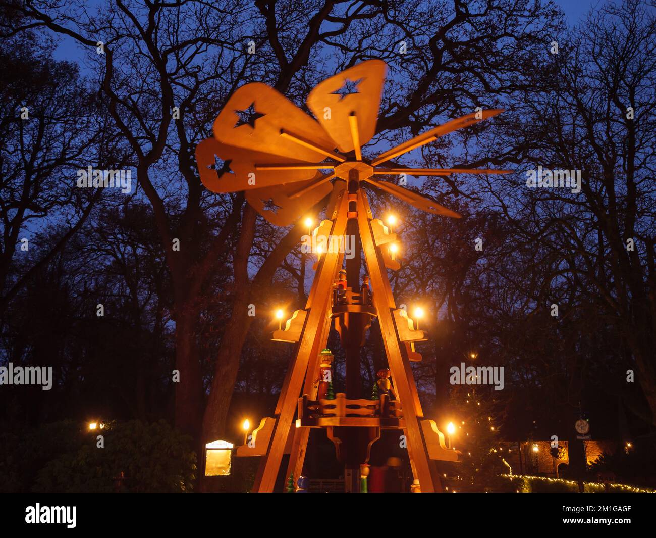 hiking at the dutch border in germany Stock Photo - Alamy
