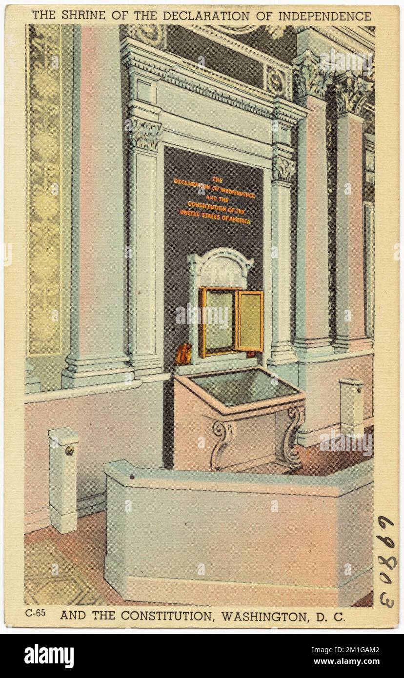 The Shrine of the Declaration of Independence and the Constitution ...
