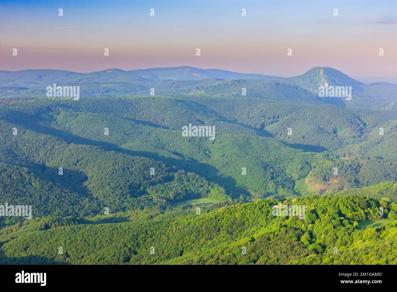 Solosnica (Breitenbrunn): forest, mountains Male Karpaty (Little ...