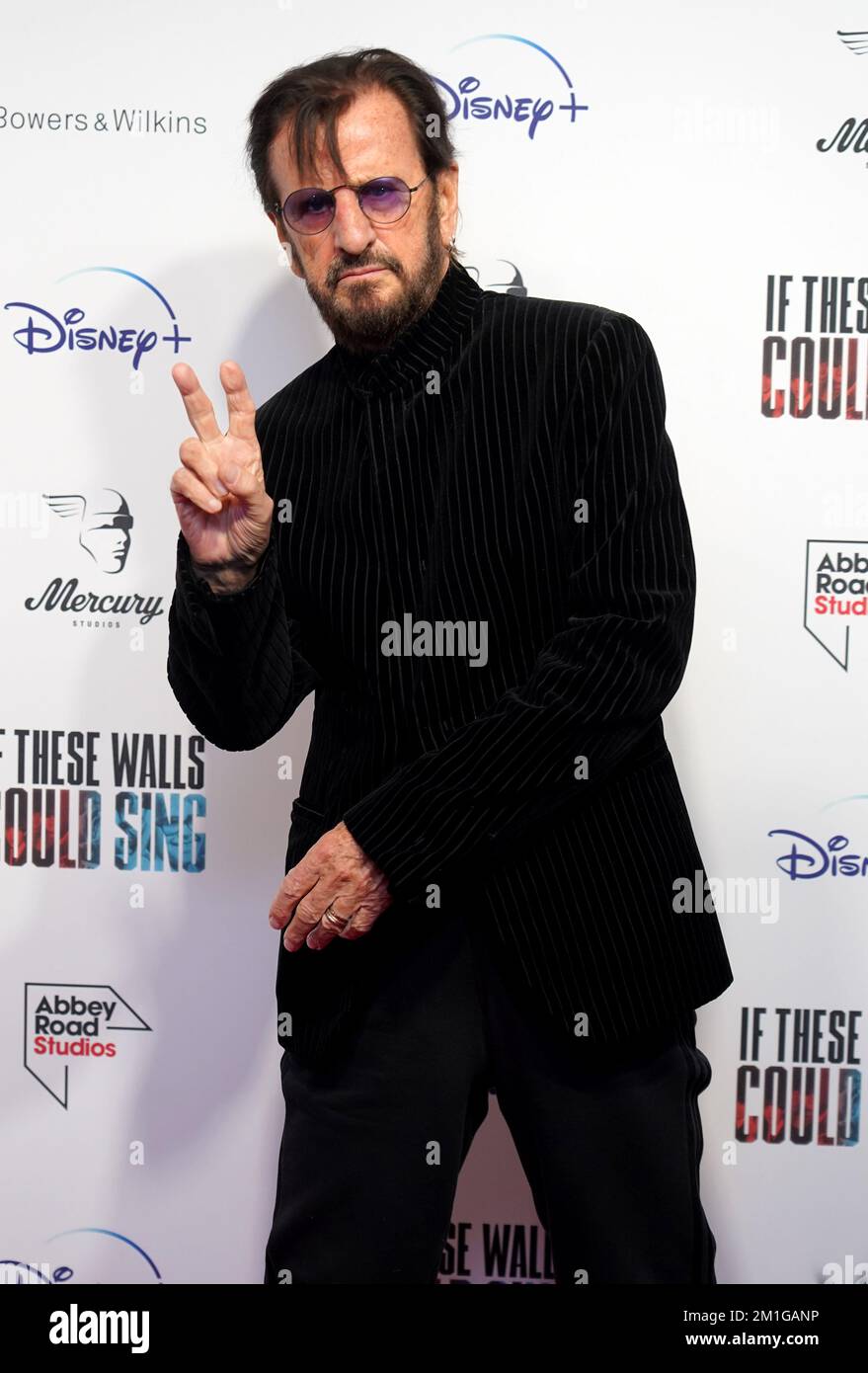 Ringo Starr attending the UK premiere of upcoming Disney original ...