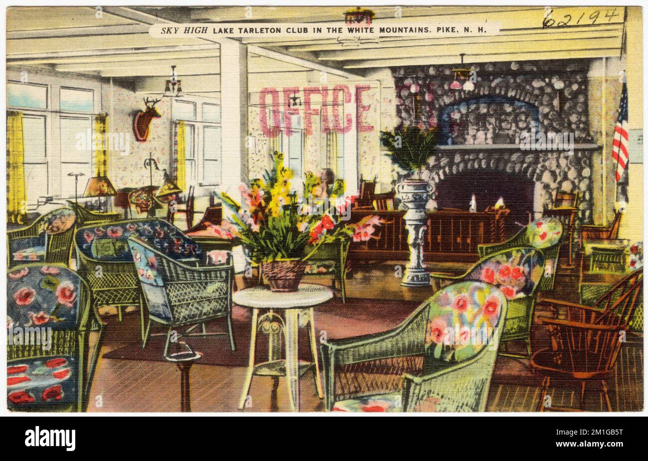 Sky High Lake Tarleton Club in the White Mountains, Pike, N.H ...