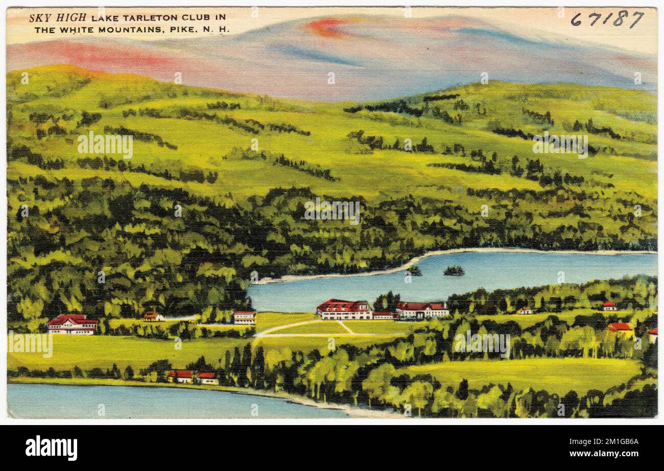 Sky High Lake Tarleton Club in the White Mountains, Pike, N.H ...