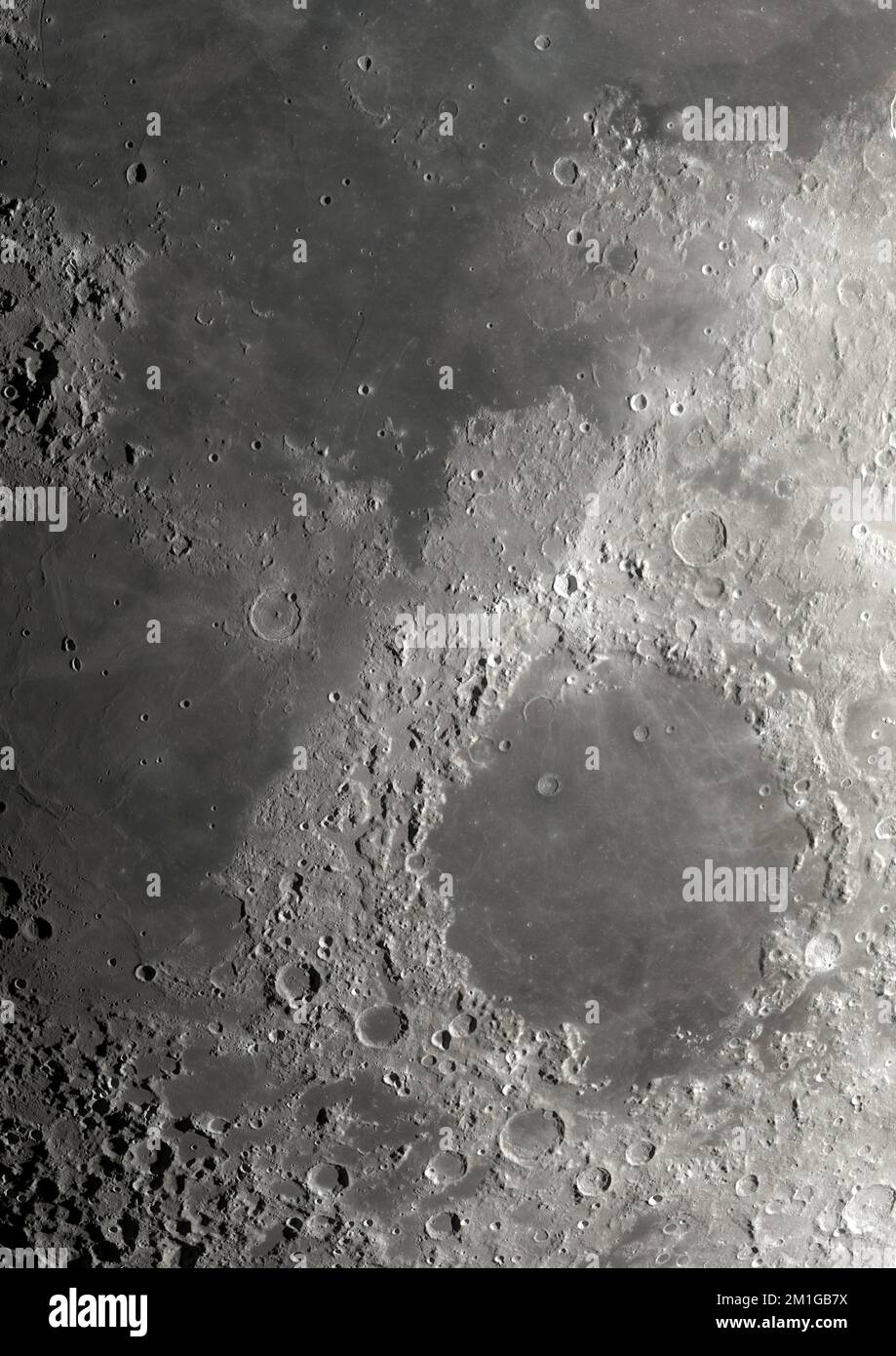 lunar surface detail on transparent background - 3D rendering - maps ...