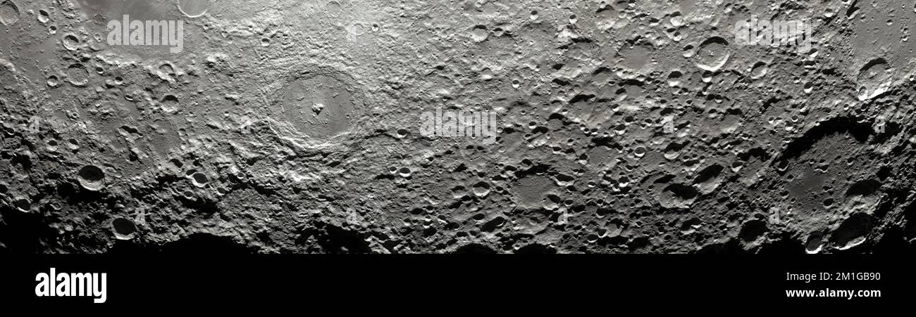 lunar surface detail on transparent background - 3D rendering - maps ...