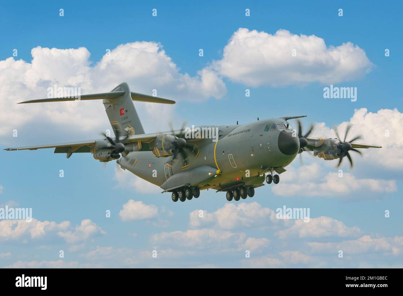Airbus A400M-180 Turkish Air Force Stock Photo - Alamy