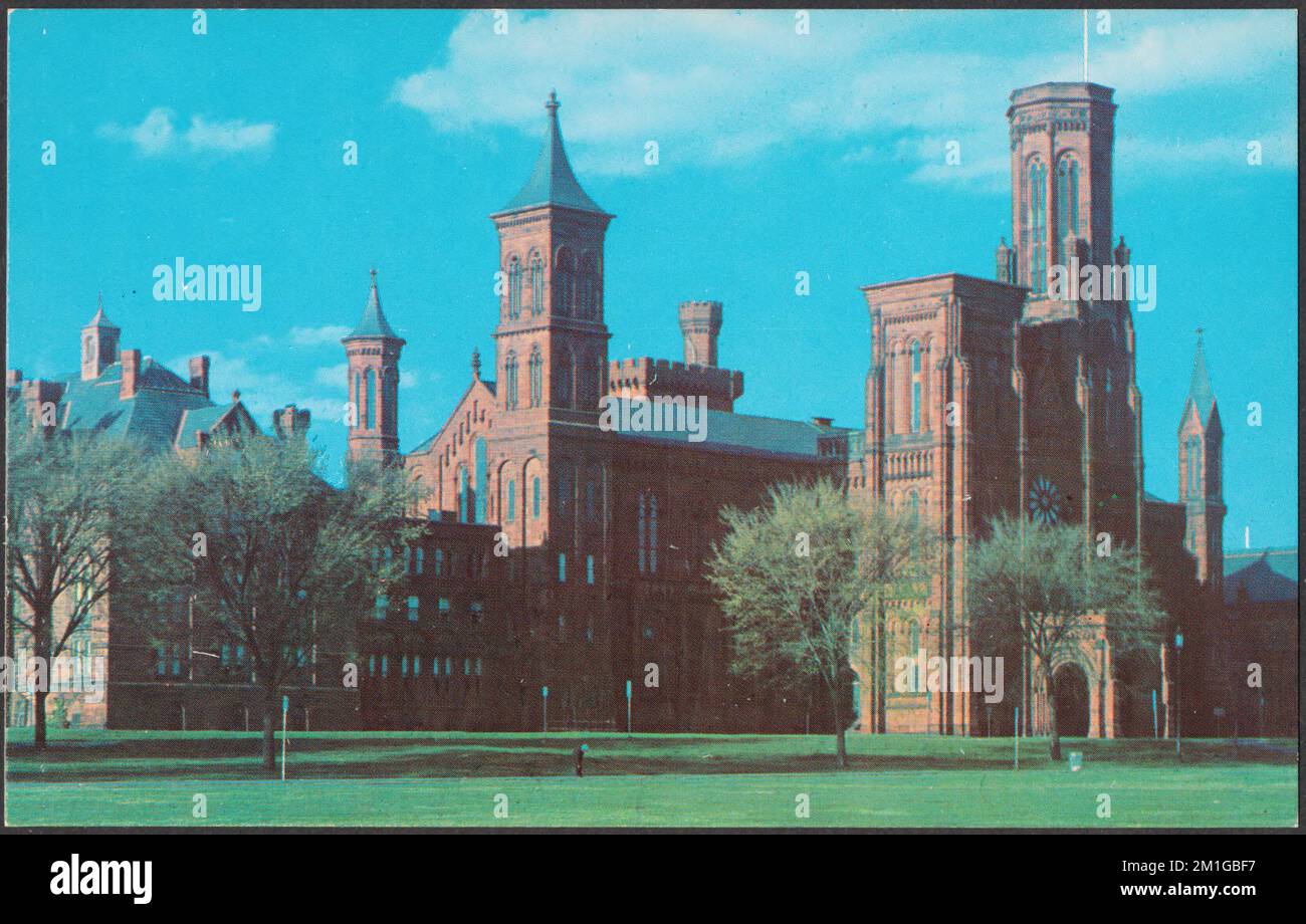 Smithsonian Institution, Washington, D. C. , Galleries & museums, Tichnor Brothers Collection ...