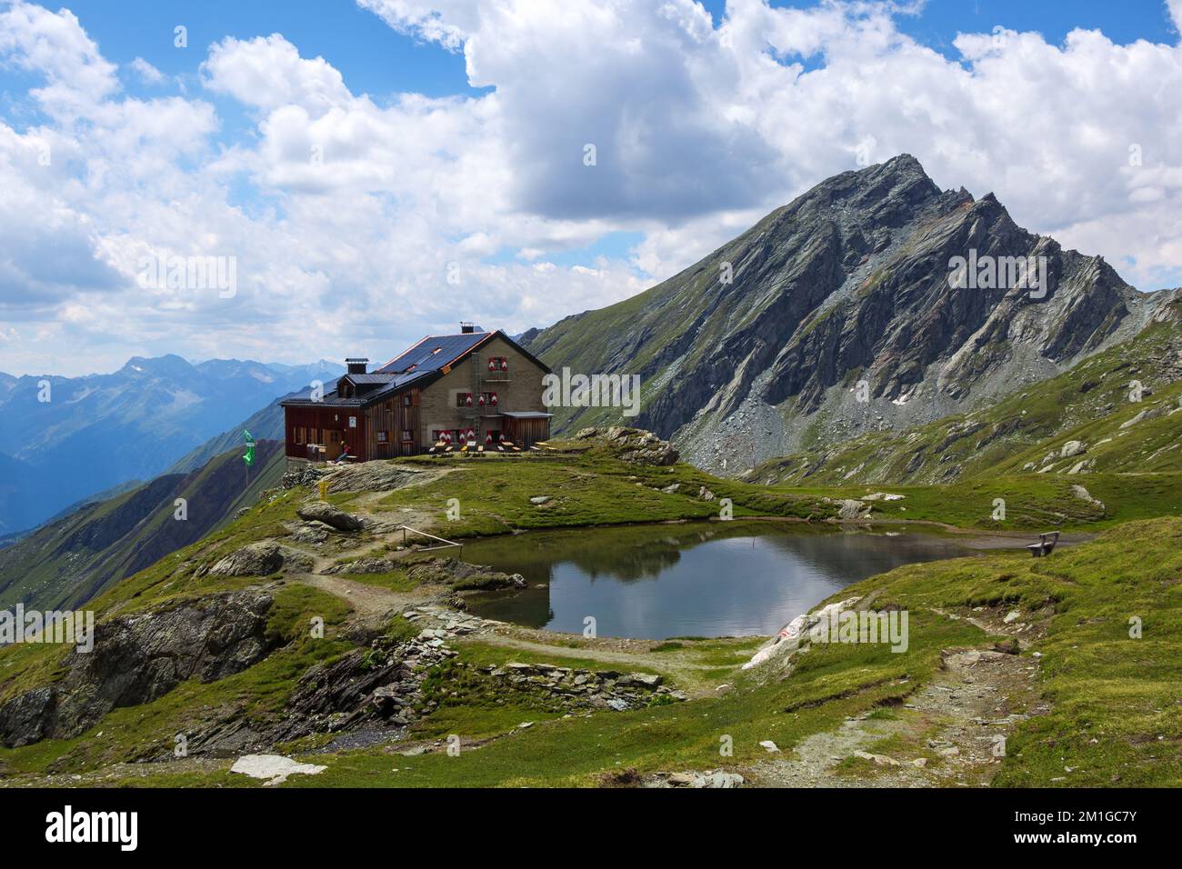Sudetendeutsche hut mountain refuge hi-res stock photography and images ...