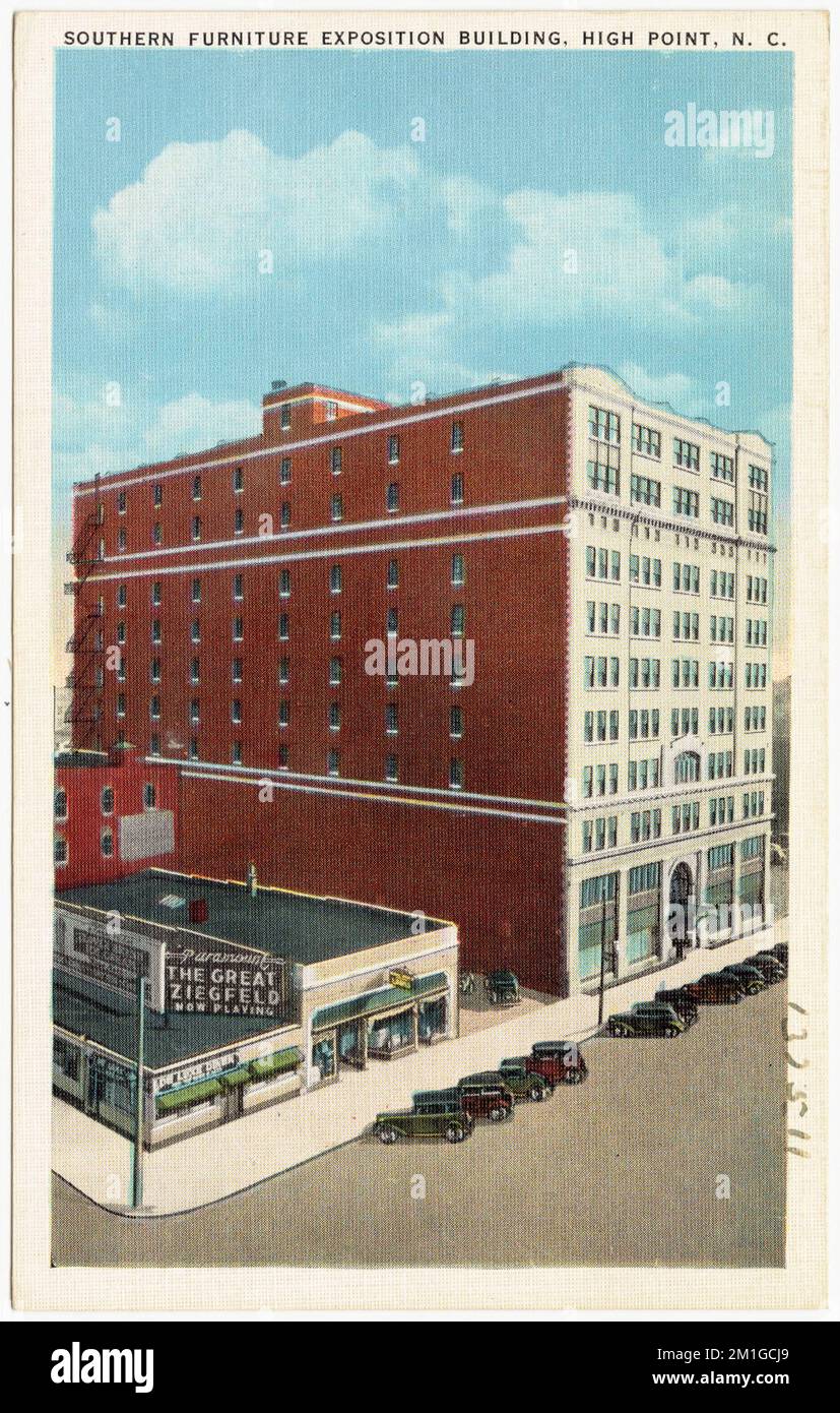 Southern Furniture Exposition Building, High Point, N. C. , Commercial ...