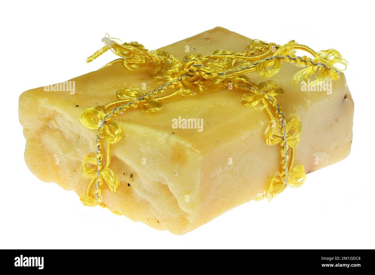 handmade sheep's milk soap isolated on white background Stock Photo - Alamy