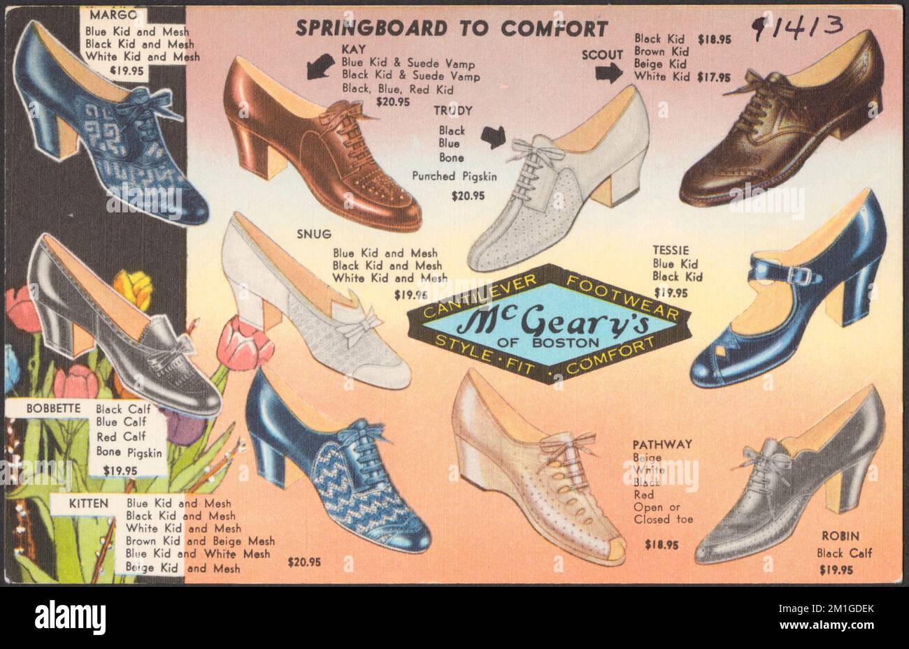 Spring into comfort. McGeary's of Boston , Shoes, Shoe stores, Tichnor ...