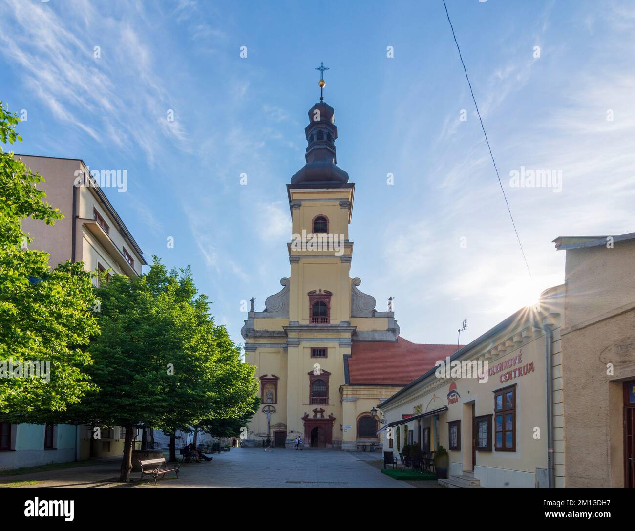 Trnava (Tyrnau): Kostol svätého Jakuba (Church of St. James) in ...