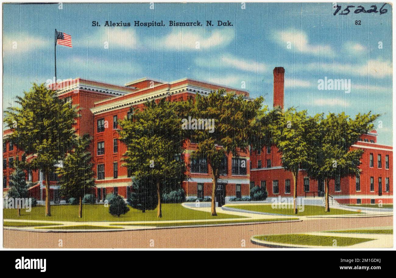 St. Alexius Hospital, Bismarck, N. Dak. , Hospitals, Tichnor Brothers ...