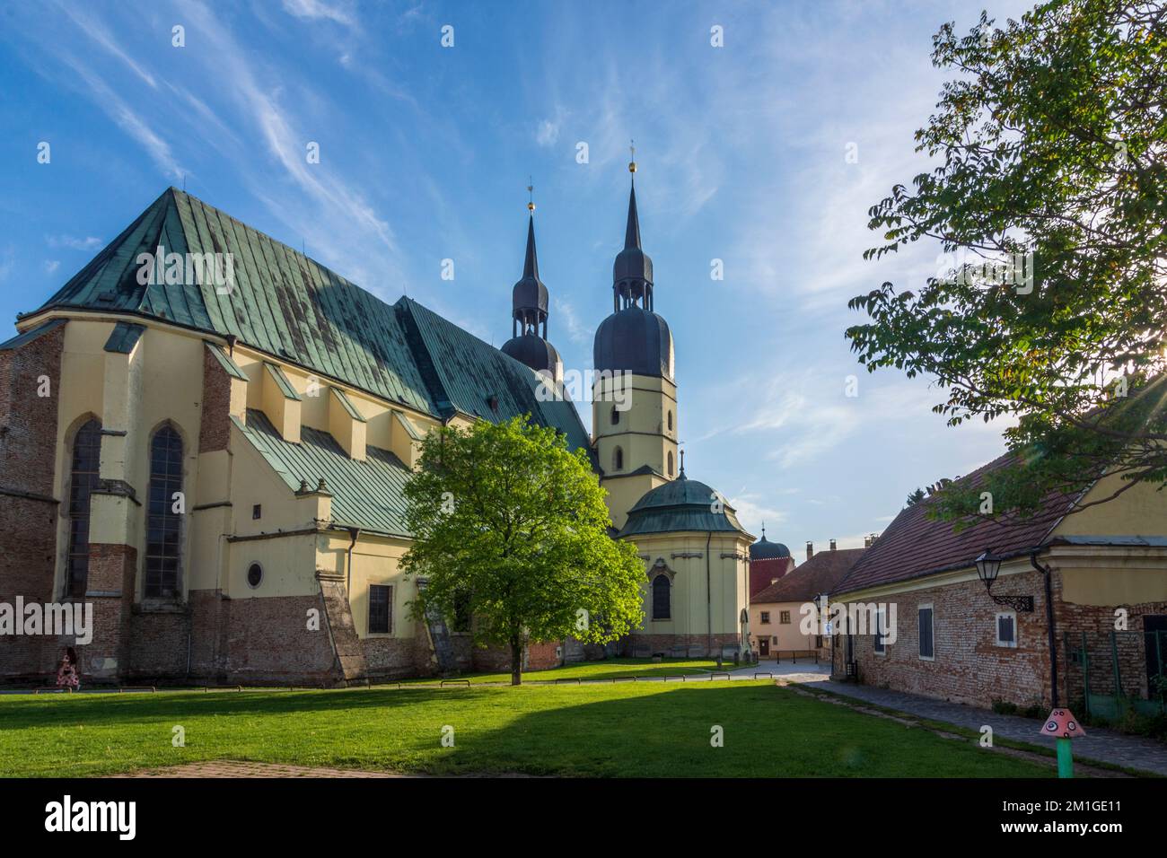 St nicholass church kostol sv mikulasa in slovakia hi-res stock ...