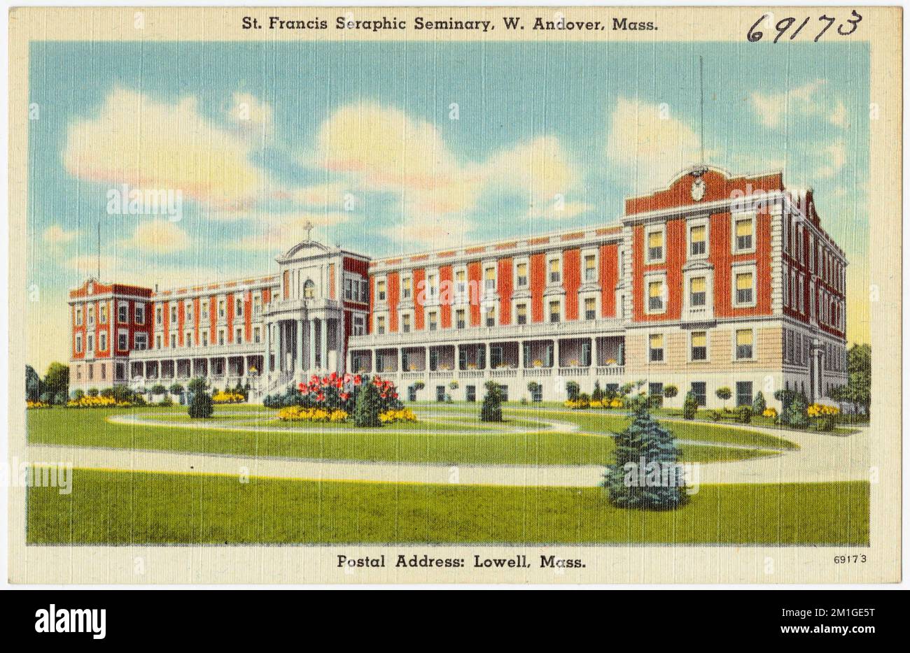 St. Francis Seraphic Seminary, W. Andover, Mass., postal address ...
