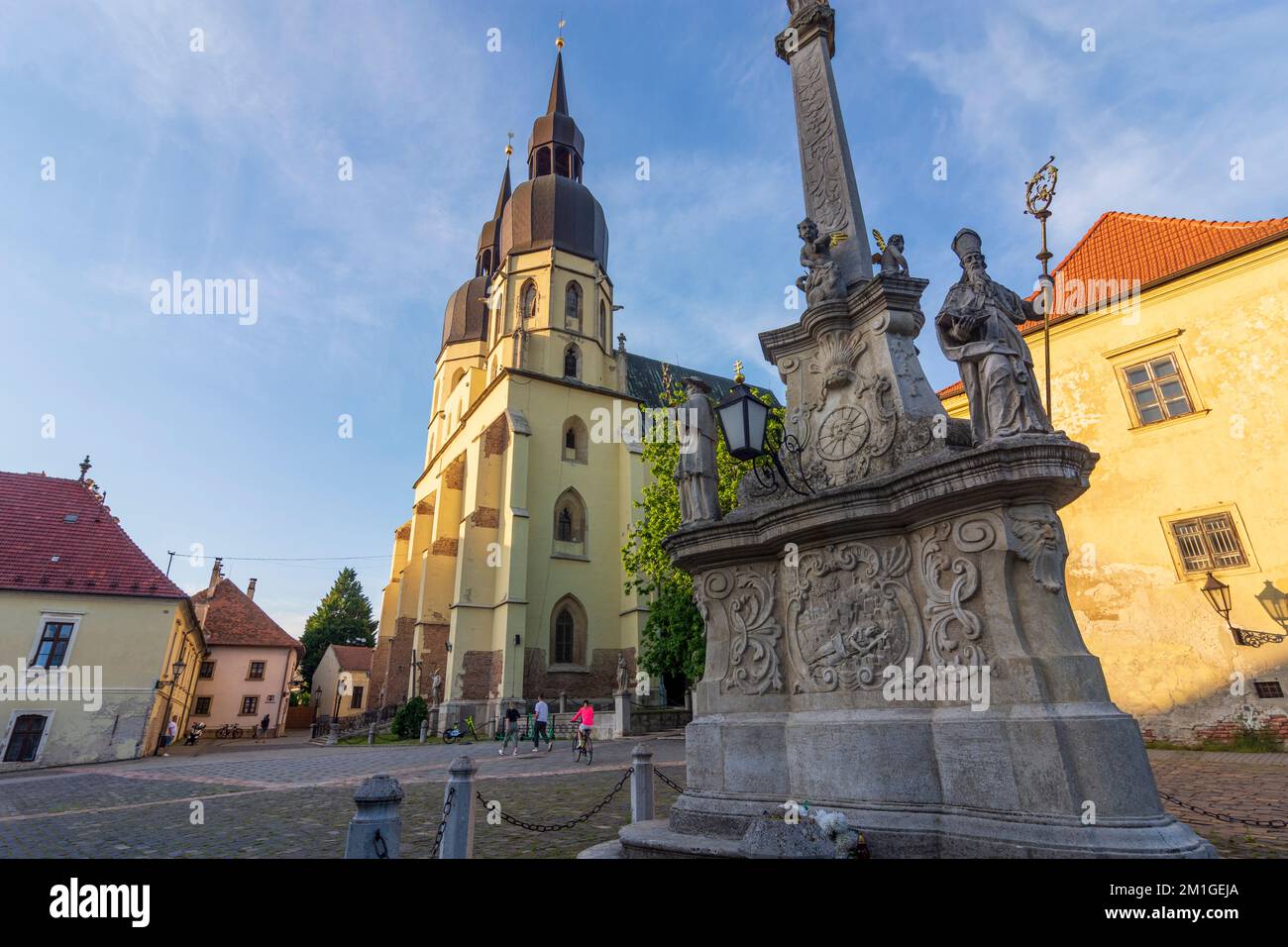 St nicholass church kostol sv mikulasa in slovakia hi-res stock ...