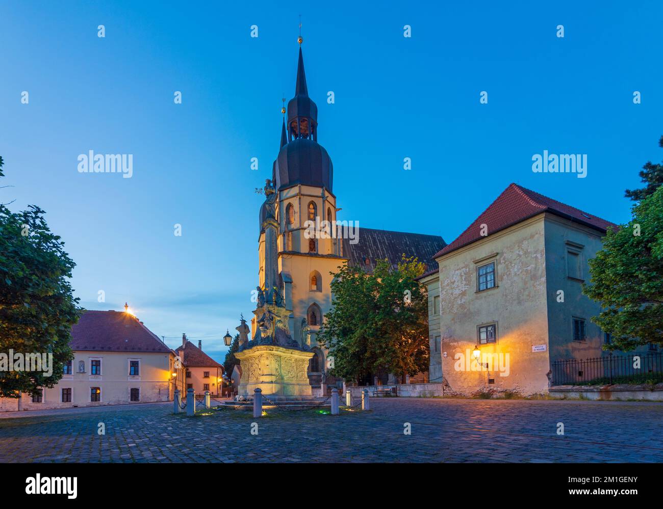 St nicholass church kostol sv mikulasa in slovakia hi-res stock ...