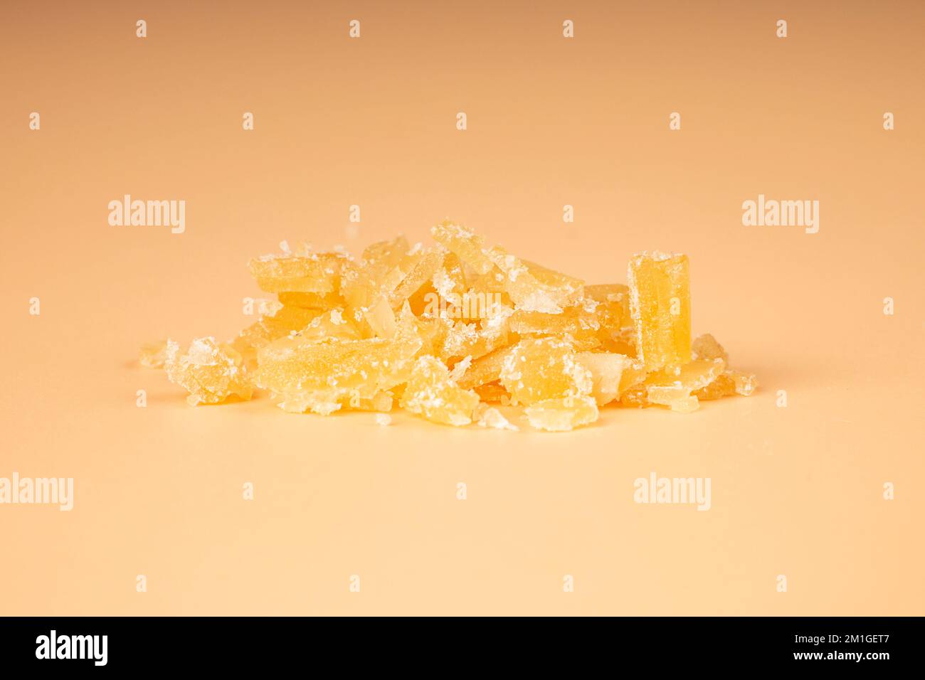 concentrated golden cannabis wax with a high THC content Stock Photo ...