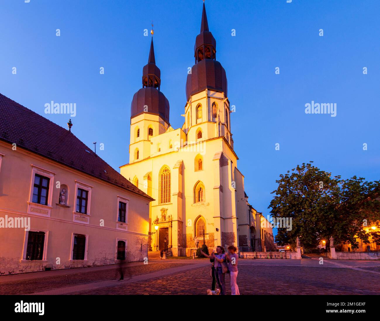 Trnava (Tyrnau): St. Nicholas's Church (kostol sv. Mikuláša) in ...