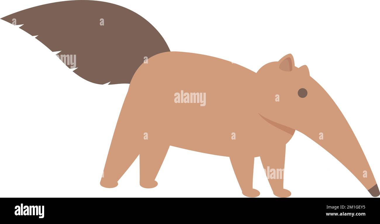 Nature anteater icon cartoon vector. Ant animal. Zoo mammal Stock ...