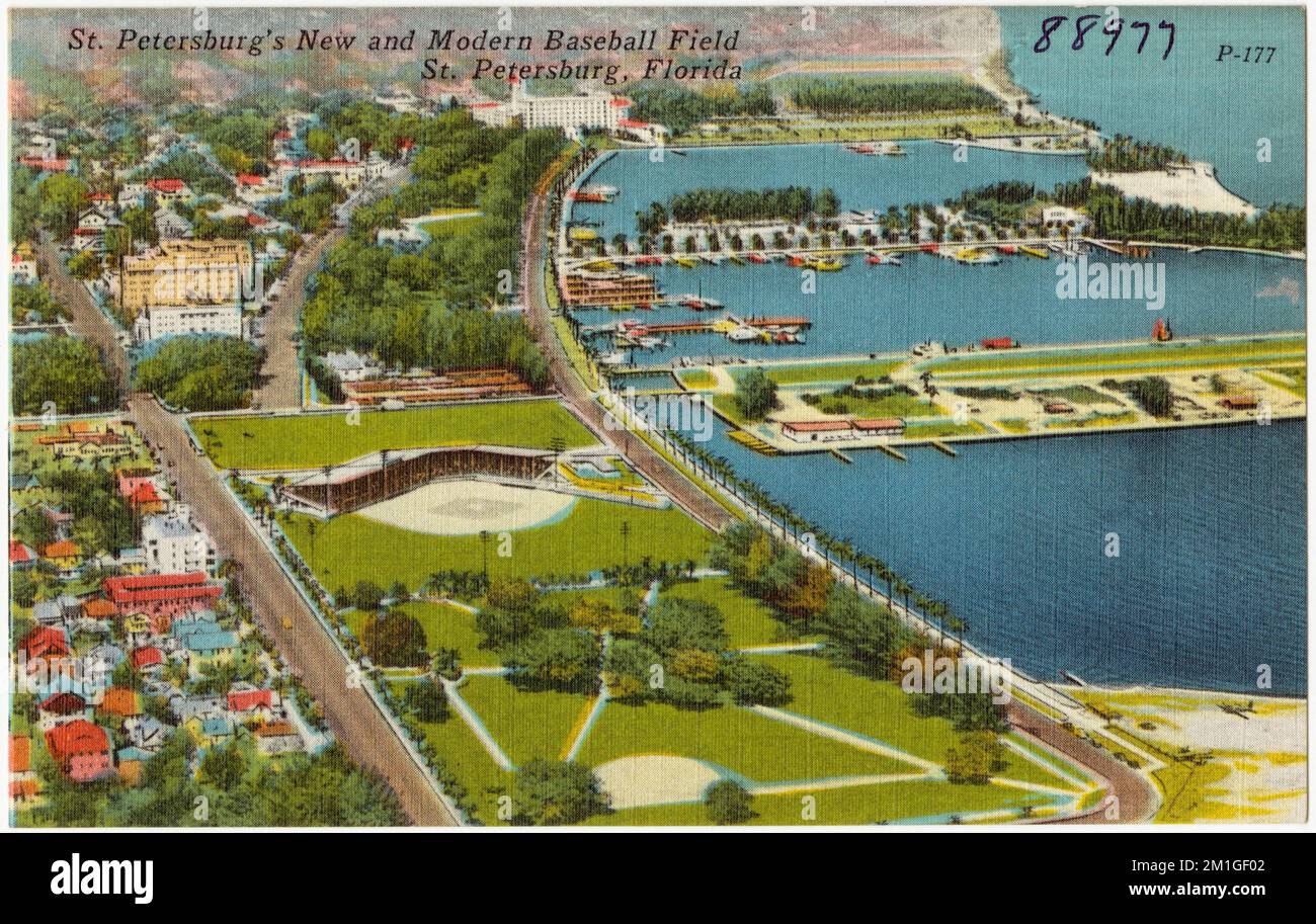 St. Petersburg's new and modern baseball field, St. Petersburg, Florida ...