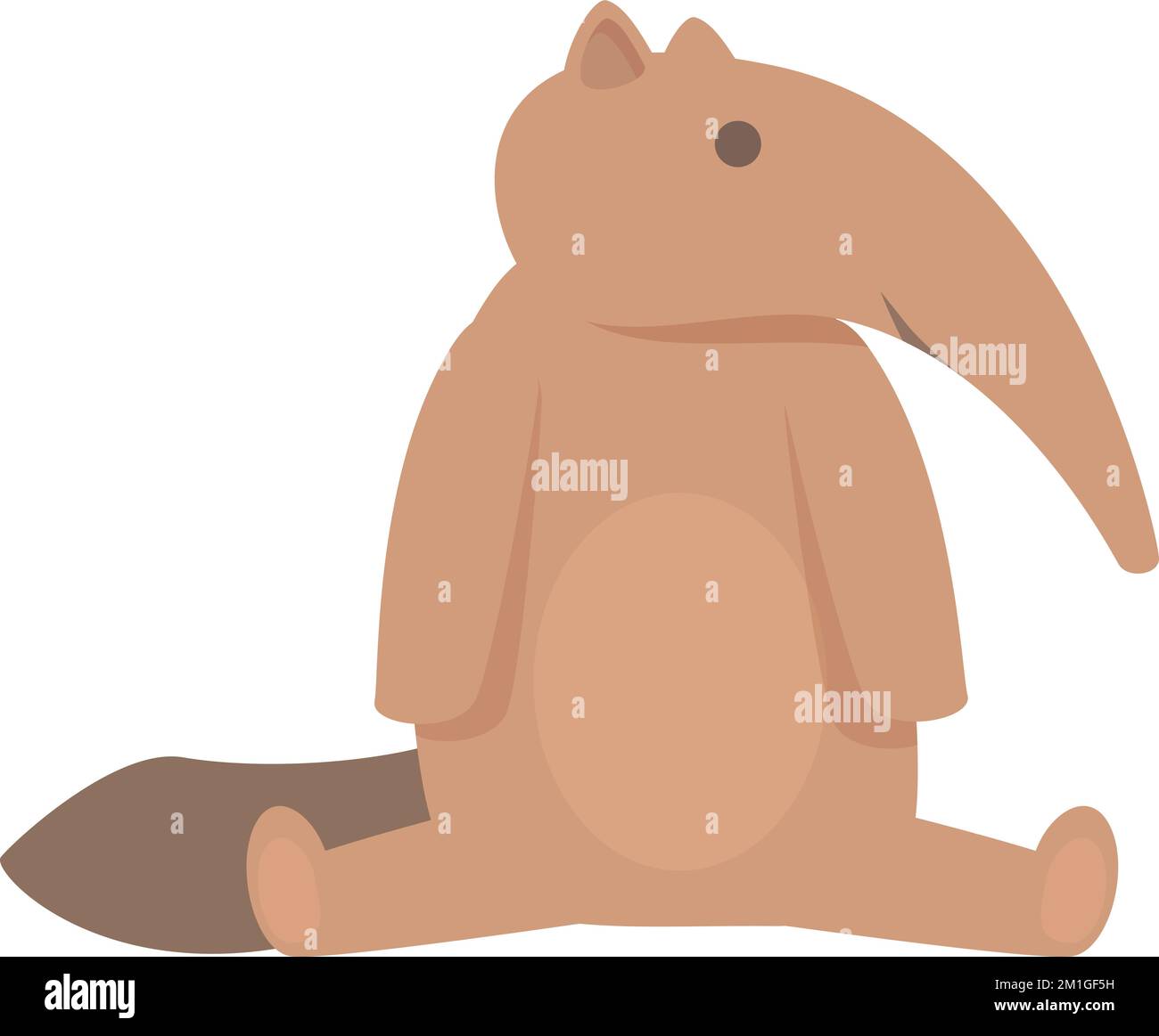 Smile anteater icon cartoon vector. Eater forest. Zoo mammal Stock ...