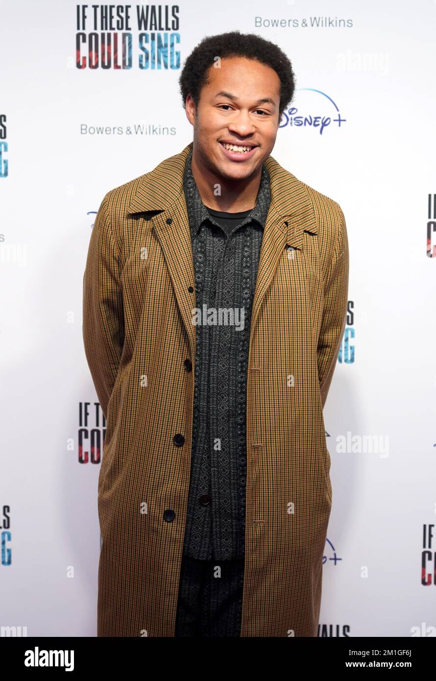 Sheku Kanneh-Mason attending the UK premiere of upcoming Disney ...