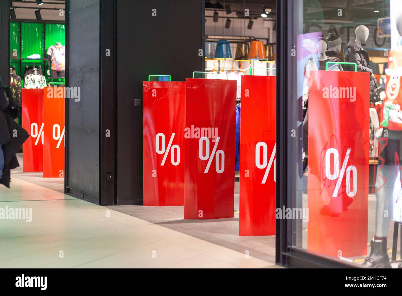 Scanner entrance gate for prevent theft in clothing store. The scanners ...