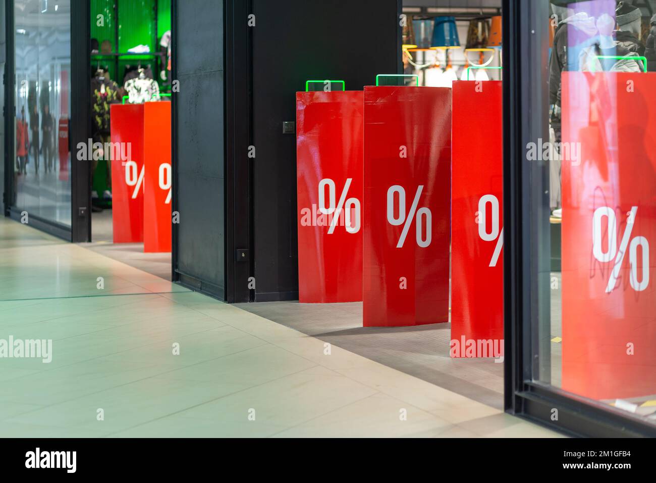 Scanner entrance gate for prevent theft in clothing store. The scanners ...