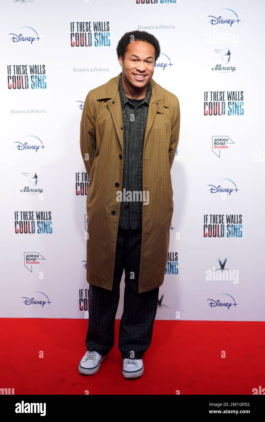 Sheku Kanneh-Mason attending the UK premiere of upcoming Disney ...