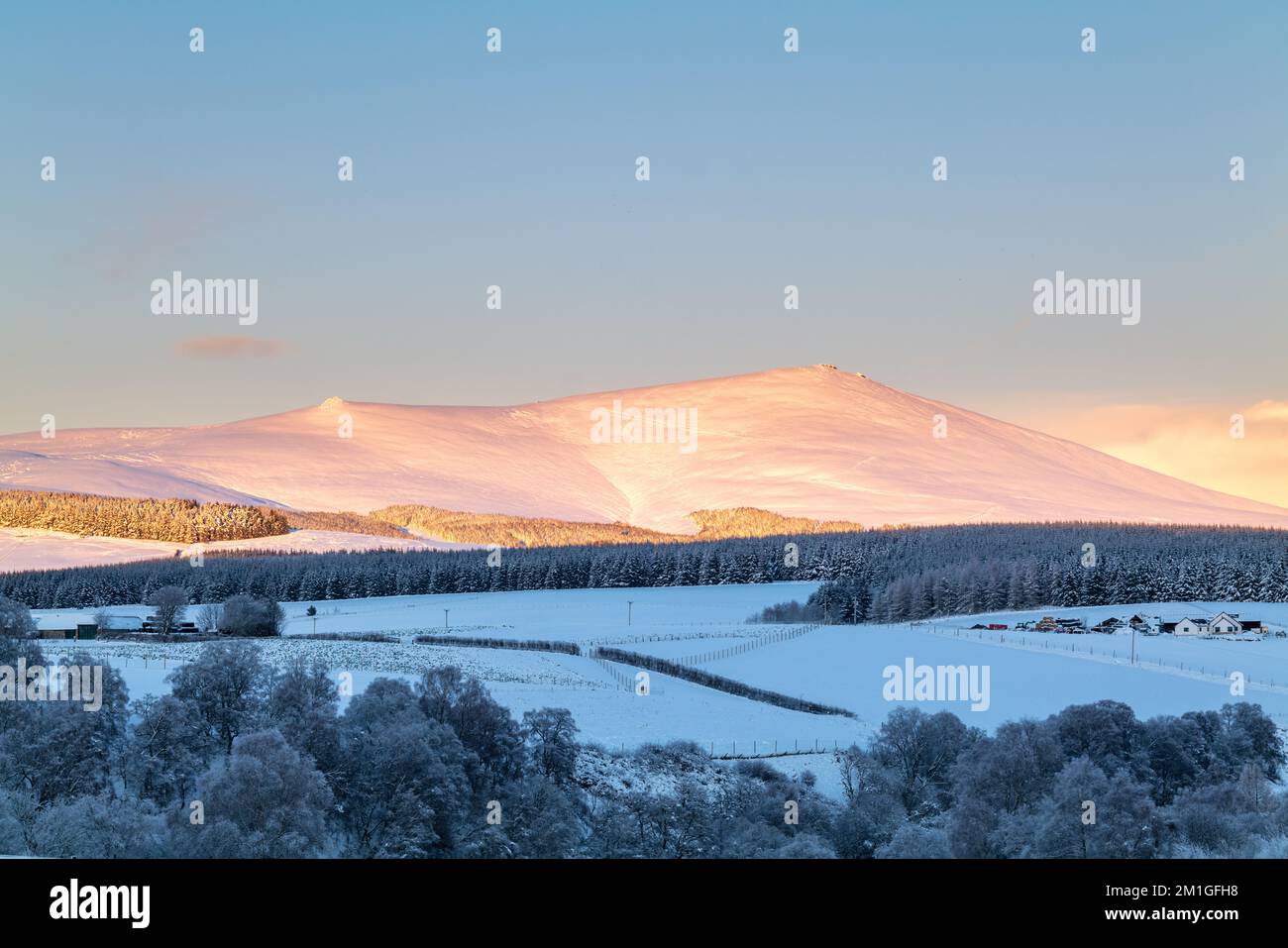 Speyside, Moray, UK. 12th Dec, 2022. This is the scene in the Malt ...