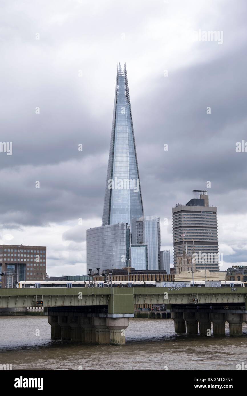 The Shard, iconic landmark in London and the tallest building in the UK ...