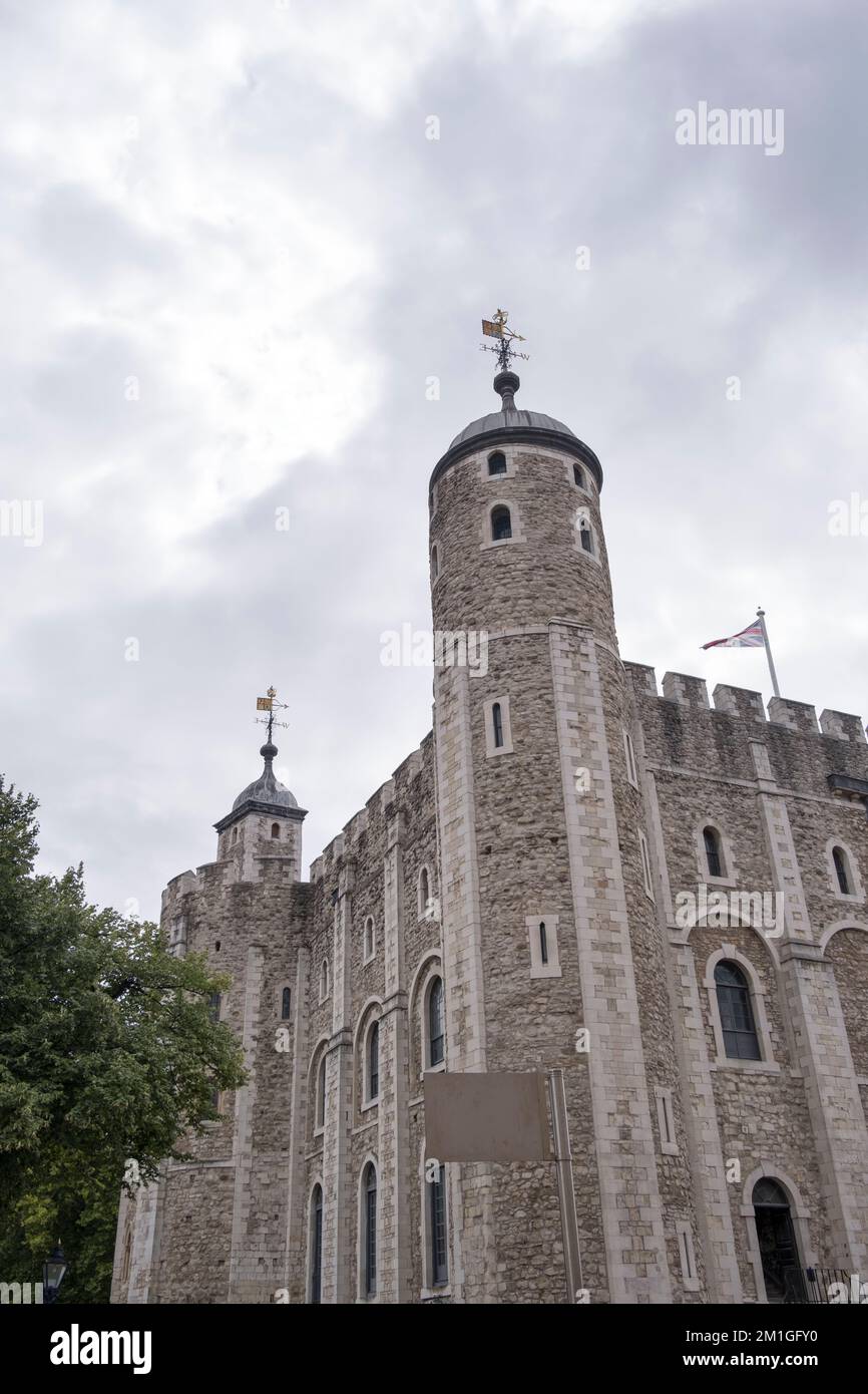 The White Tower at the Tower of London Stock Photo - Alamy