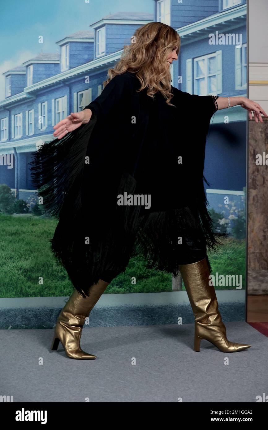 Madrid, Spain; 12.12.2022.- Tom Hanks accompanied by his wife and ...