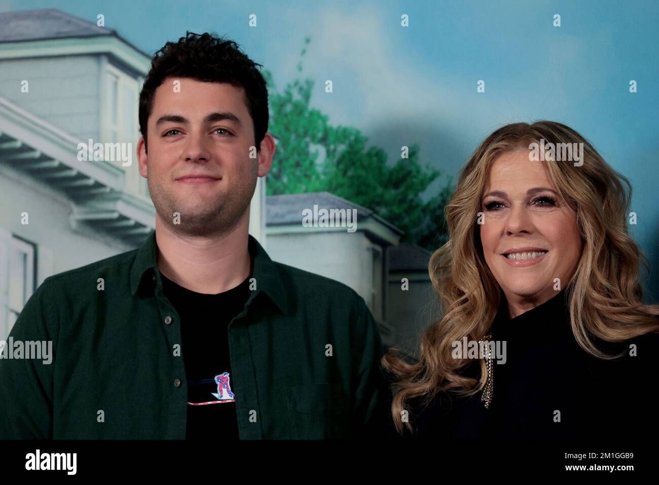 Madrid, Spain; 12.12.2022.- Tom Hanks accompanied by his wife and ...