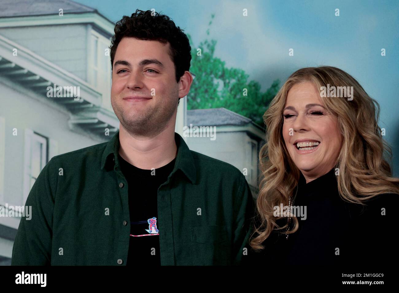 Madrid, Spain; 12.12.2022.- Tom Hanks accompanied by his wife and ...