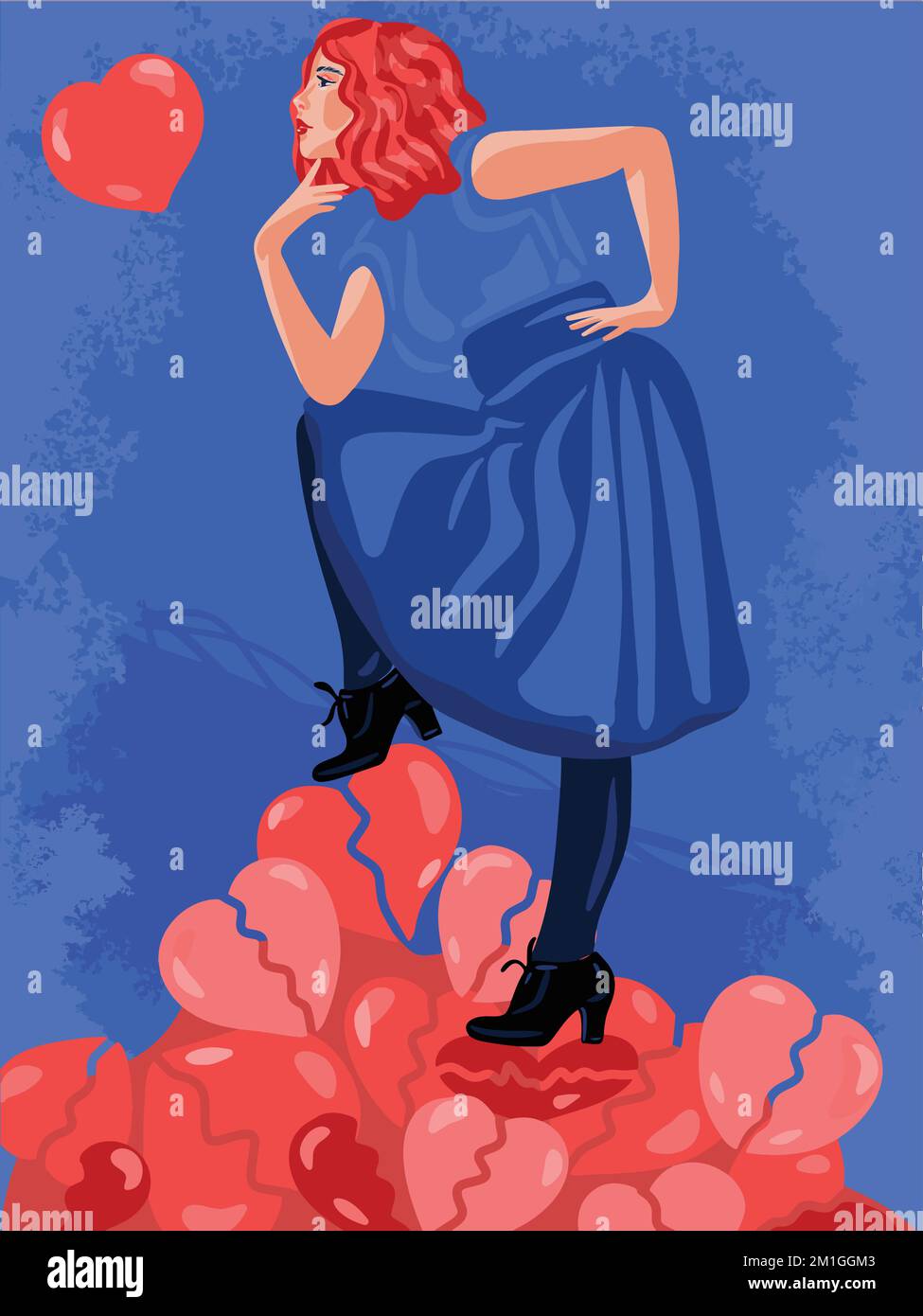 Finding a partner Stock Vector Images - Alamy