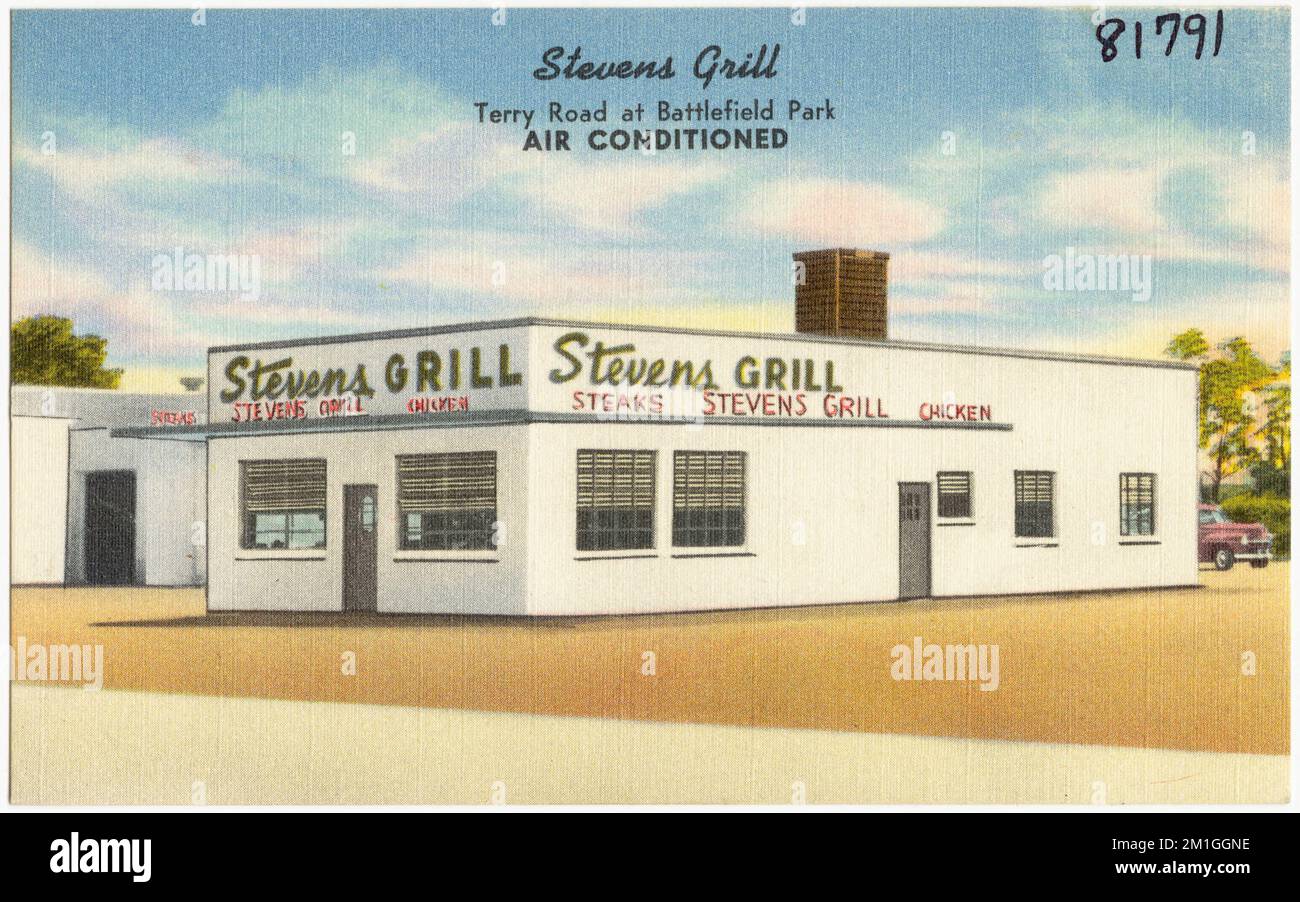 Stevens Grill, Terry Road at Brattlefield Park , Restaurants, Tichnor ...