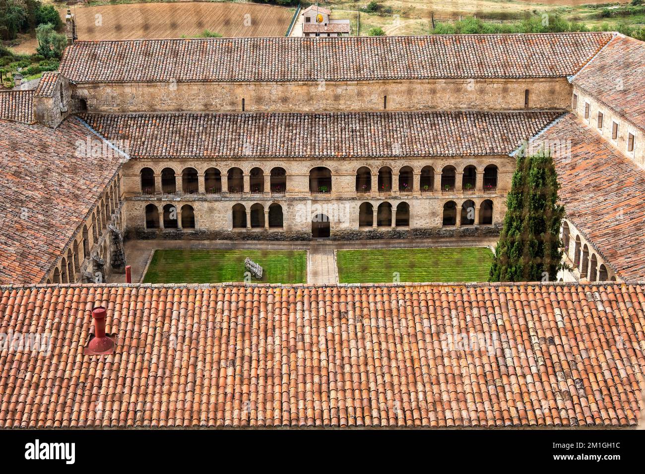 Museum of Santo Domingo de Guzman in the medieval village of Caleruega ...