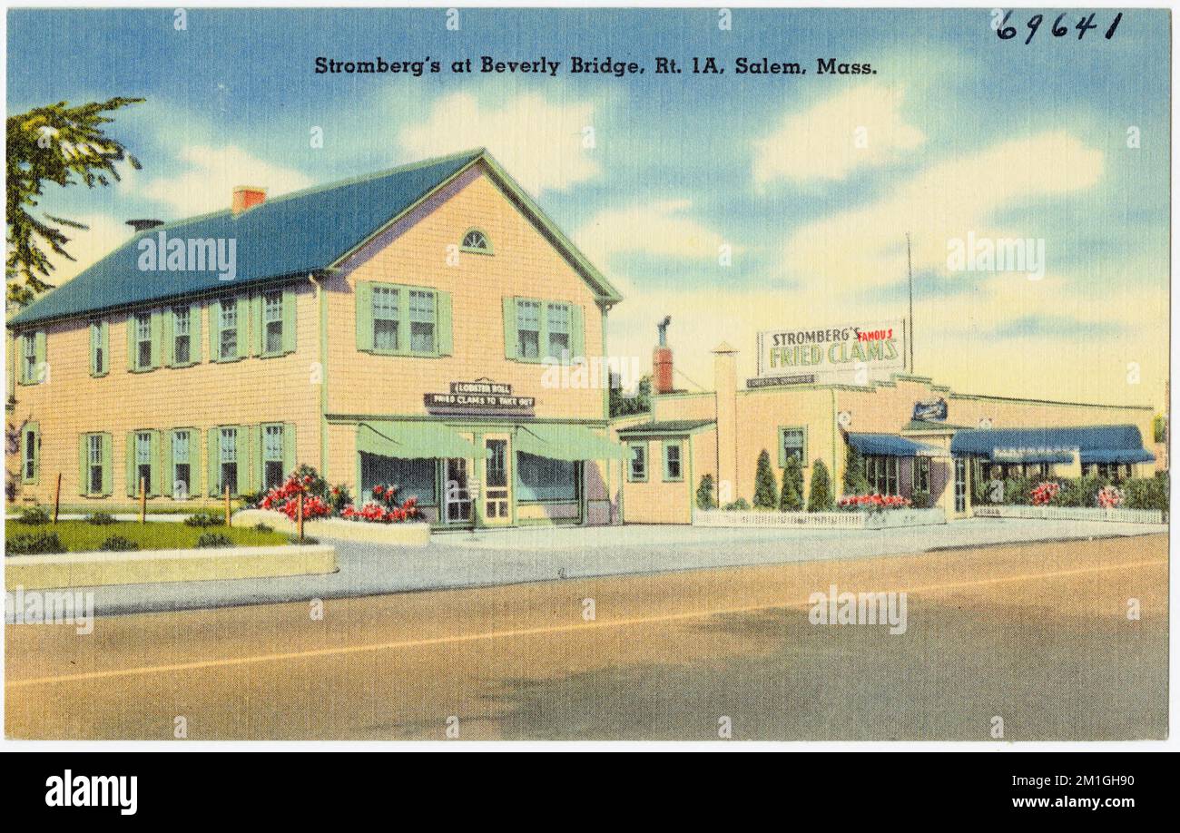 Stromberg's at Beverly Bridge, Rt. 1A, Salem, Mass. , Restaurants ...