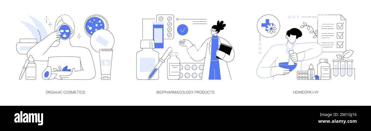 Beauty industry abstract concept vector illustrations Stock Vector ...