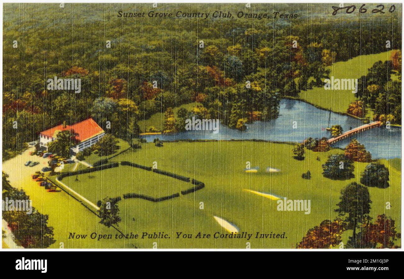 Sunset Grove Country Club, Orange, Texas. , Organizations' facilities ...