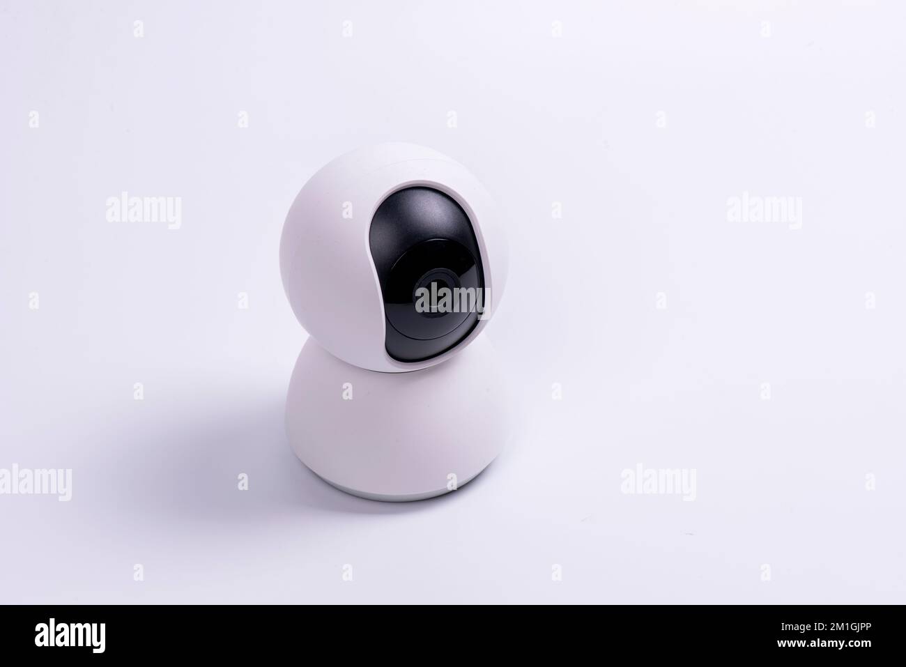 Wireless security camera isolated on white background. home security ...