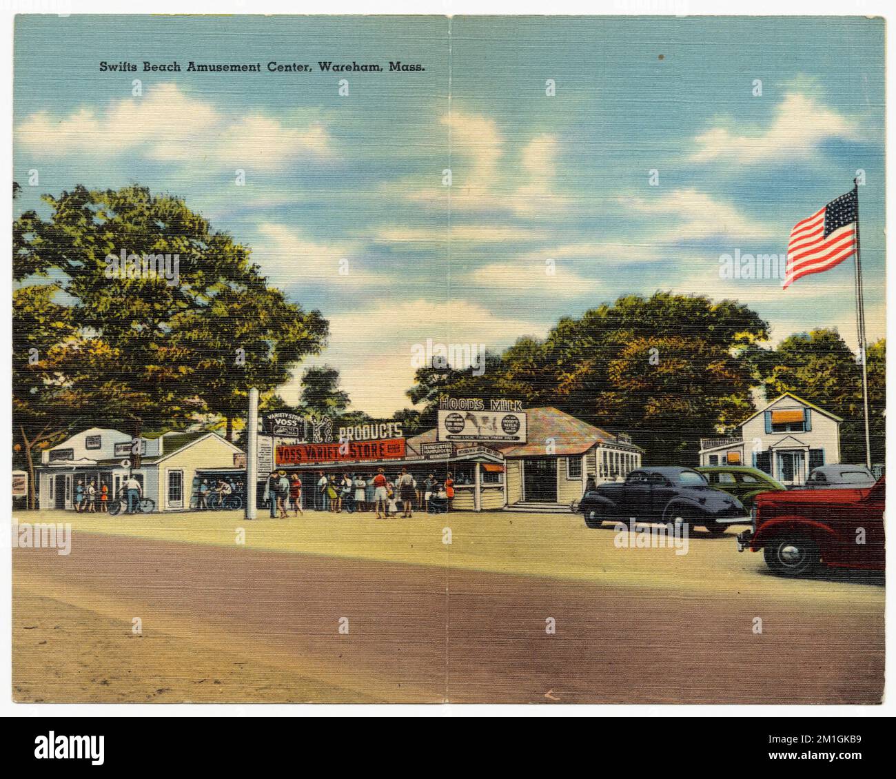 Swift Beach Amusement Center, Wareham, Mass. , Amusement parks, Tichnor ...