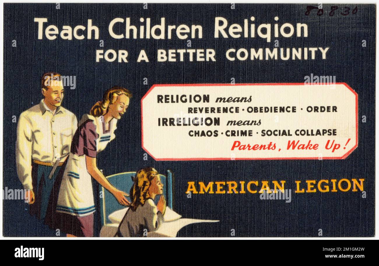 Teach children religion for a better community -- religion means ...