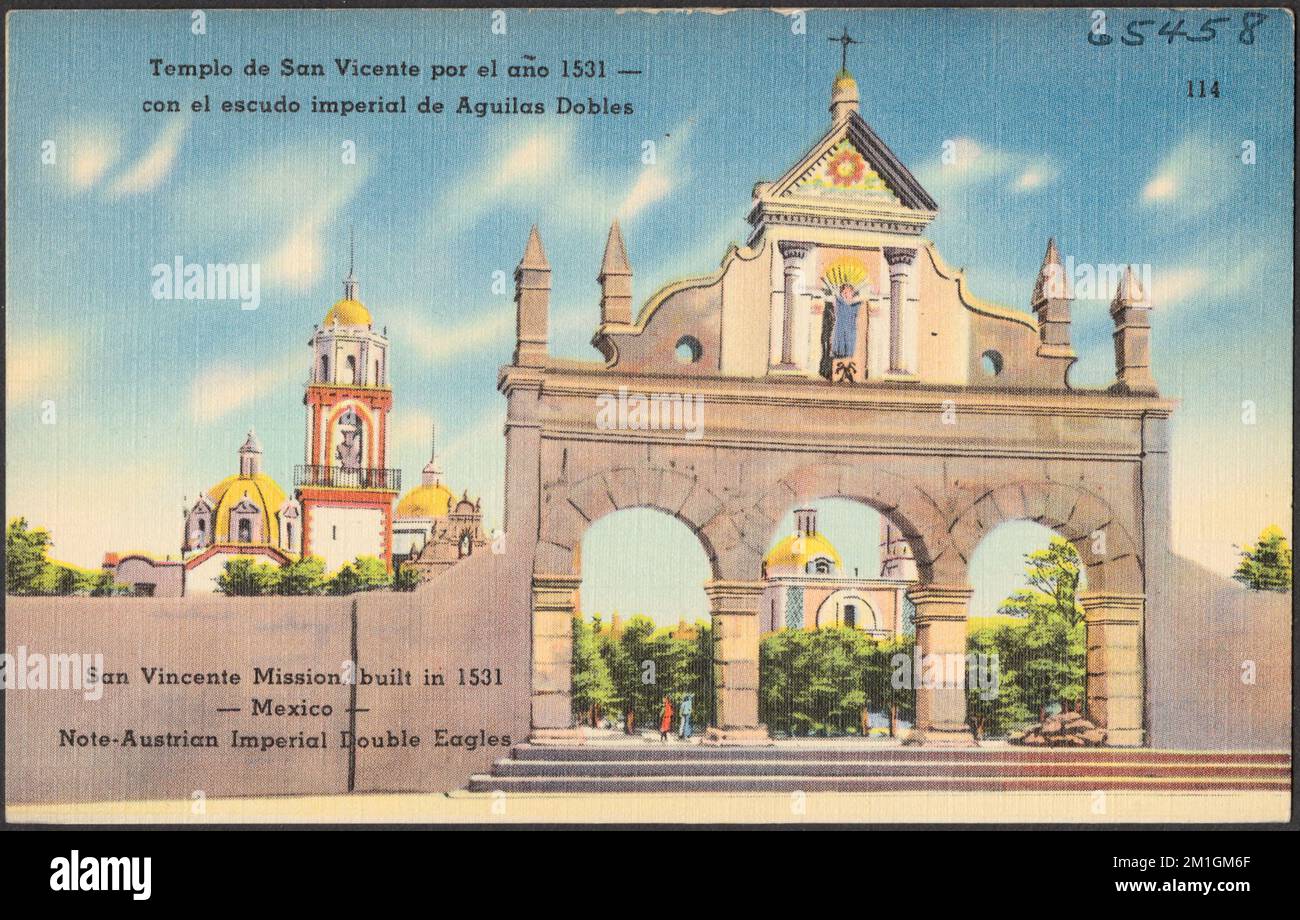 Templo de San Vicente por el año 1531 - con el escudo imperial de ...