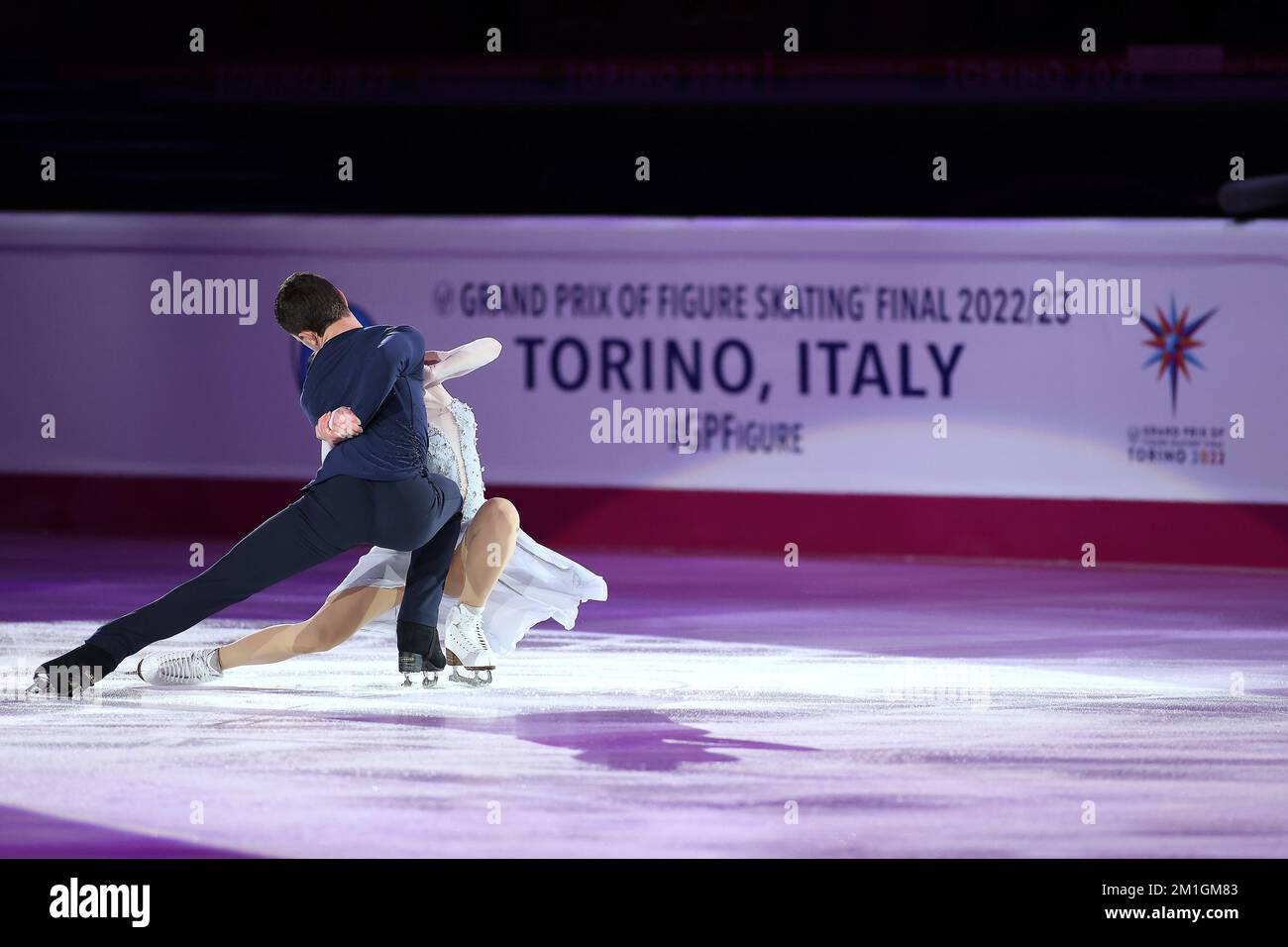 Turin, Italy. 11th Dec, 2022. Charlene Guignard and Marco Fabbri (Italy ...