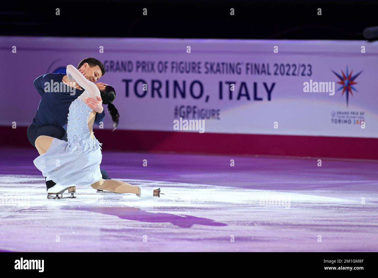 Turin, Italy. 11th Dec, 2022. Charlene Guignard and Marco Fabbri (Italy ...