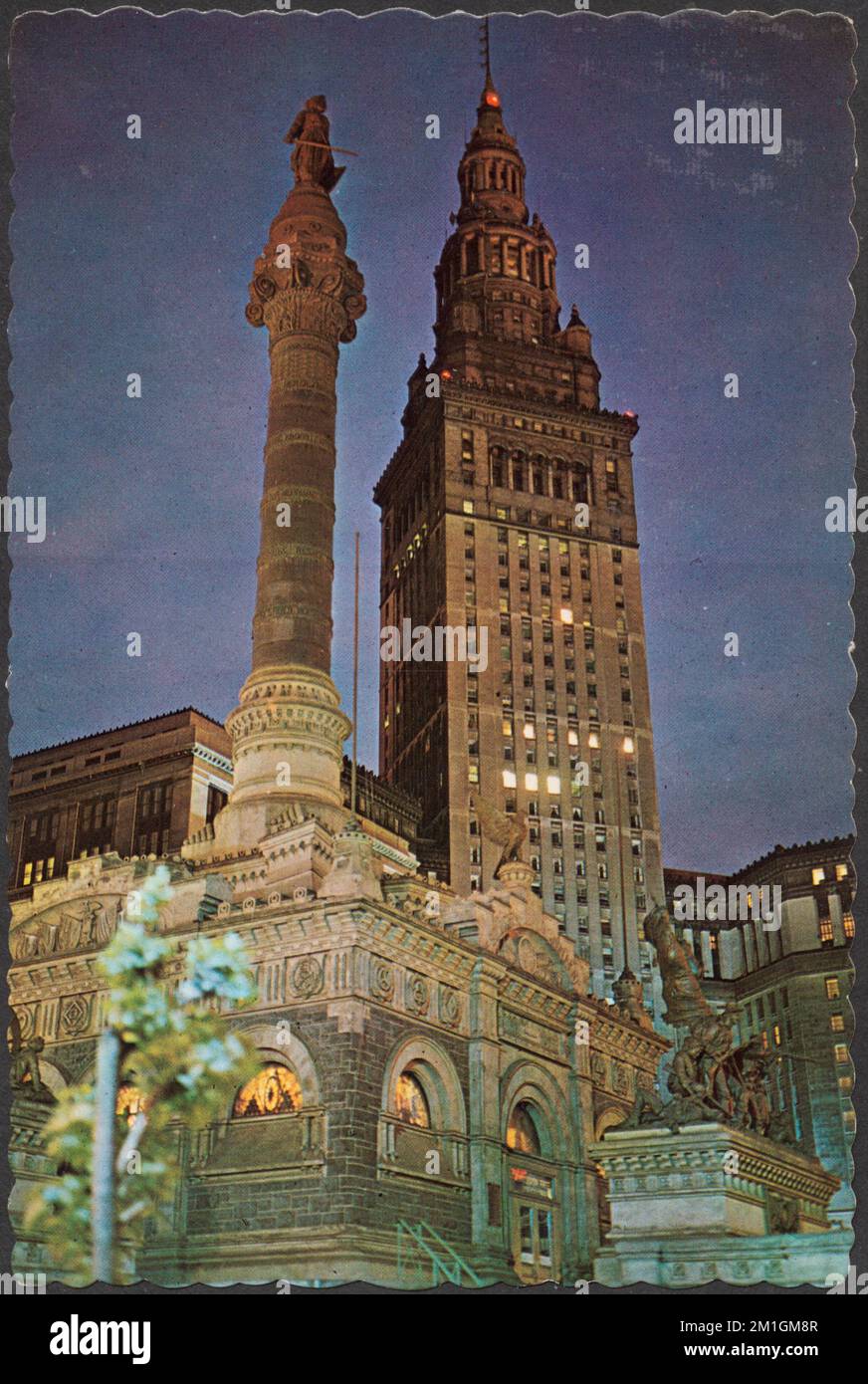 Terminal Tower, Cleveland, Ohio , Skyscrapers, Tichnor Brothers ...