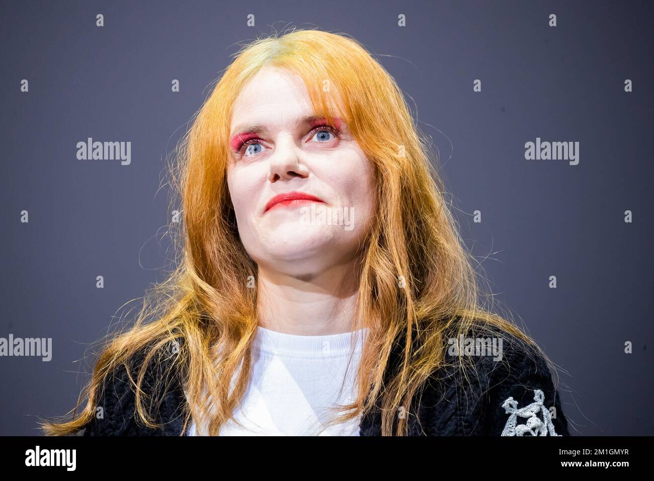 Berlin, Germany. 12th Dec, 2022. Fritzi Haberlandt appears at the photo rehearsal for the world ...